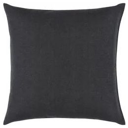 Dekokissen Pad "Risotto", anthrazit, unifarben, B:50cm L:50cm, Baumwolle, Dekokissen_Sitzkissen_Kissenh&uuml;llen, einzigartiges Design, 1 St&uuml;ck