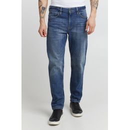 Bequeme Jeans Blend "BHThunder", Herren, Gr. 28, L&auml;nge 30, denim middle blau, Jeans, 99% Baumwolle, 1% Elasthan, unifarben, regular fit lang, Jeans, Jeanshose mit weitem Schnitt und enger werdendem Bein - Thunder Fit