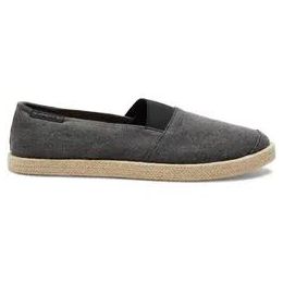 Sneaker Quiksilver "Espadrilled", Herren, Gr. 6(39), schwarz (solid schwarz), Obermaterial:Obermaterial: Textil / Futter: Textil / Au&szlig;ensohle: Gummi;, Schuhe Sneaker