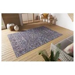 Teppich NORTHRUGS "Sues", bunt (grau,bunt), B:230cm H:3mm L:340cm, Polypropylen (PP), Teppiche, Teppich, In-& Outdoor, L&auml;ufer, Wetterfest, Balkon, Wohnzimmer, Orient
