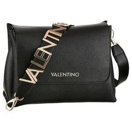 Shopper Valentino BAGS "ALEXIA", Damen, Gr. B/H/T: 27cm x 20cm x 12cm, schwarz, Lederimitat, unifarben, Taschen Shopper, Damen Handtasche, Schultertasche, Tragetasche mit &Uuml;berwurf