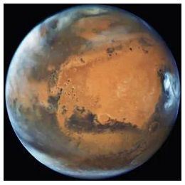 Fototapete papermoon "MARS-WELTALL PLANETEN UNIVERSUM GALAXIE SONNEN SYSTEM", bunt, B:4,5m L:2,8m, Vlies, Tapeten