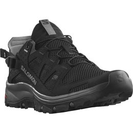 Wasserschuh Salomon "TECHAMPHIBIAN 5", Herren, Gr. 45, schwarz, Synthetik, Textil, Schuhe Wasserschuh, Aquaschuhe