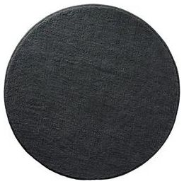 Badematte OTTO HOME "Vanessa, Badvorleger, Badezimmer Teppich" Gr. 7, schwarz, H:10mm, Polyester, Badematten, Badematte, Badteppich, weiche Haptik, unifarben