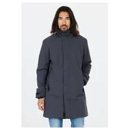 Parka WHISTLER "Expedition", Herren, Gr. XL, grau (dunkelgrau), 100% Nylon, unifarben, normal, hoch geschlossener Ausschnitt, Jacken Parka, mit angenehm leichtem Polster