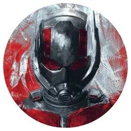 Fototapete Komar "Vlies selbstklebend - Avengers Painting Ant-Man - Gr&ouml;&szlig;e 125 x 125 cm", bunt (rot, grau, wei&szlig;, schwarz), B:125m L:125m, Vlies, Tapeten, Kinderzimmer