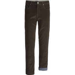 Thermohose Babista "Thermohose LUNUNO", Herren, Gr. 62, N-Gr, braun, Obermaterial: 98% Baumwolle CO. 2% Elasthan EL., regular fit, Hosen Thermohose, mit w&auml;rmenden Thermofutter