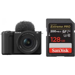 Sony Alpha ZV-E10 II + 16-50mm + SanDisk Extreme Pro 128GB 200MB/s V30