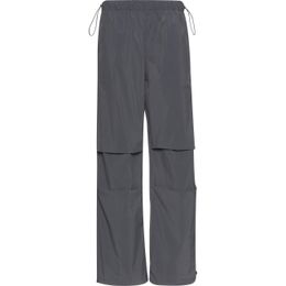 Cargohose DEF "DEF Damen DEF Wide Cargopants", Damen, Gr. L, US-Gr&ouml;&szlig;en, anthrazit, 60% Polyester, 40% Polyamid, unifarben, normal, Hosen Cargohose