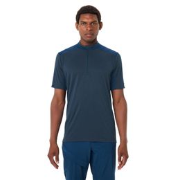 Radtrikot Vaude "MEN'S TAMARO HZ SHIRT IV", Herren, Gr. XL, schwarz sea uni, Obermaterial: 100% Polyester, Trikots, f&uuml;r Radfahren, f&uuml;r Erwachsene, atmungsaktiv, leicht