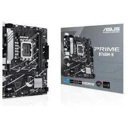ASUS Mainboard "PRIME B760M-K", schwarz, B:24,4cm T:21,1cm, Mainboards