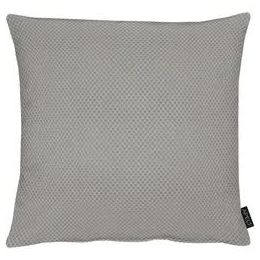 Dekokissen Apelt "Miles", grau, B:46cm L:46cm, Obermaterial: 100% Polyester, Dekokissen_Sitzkissen_Kissenh&uuml;llen