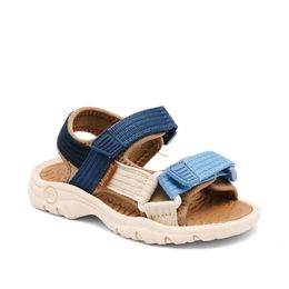 Sandale bisgaard "nico Weite: normal", Jungen, Gr. 31, blau, beige, Textil, Schuhe Sandale, Trekkingschuh, Badeschuh, Klettschuh, Gr&ouml;&szlig;enschablone zum Download