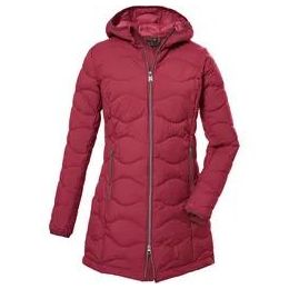 Steppmantel "GW 20 WMN QLTD PRK", Damen, Gr. 42, rot (weinrot), Obermaterial: 100% Polyester;Futter: 100% Polyester;F&uuml;llung: 100% Polyester, G.I.G.A. DX BY KILLTEC, M&auml;ntel Steppmantel, Damen Steppparka: wasserabweisend, atmungsaktiv, winddicht