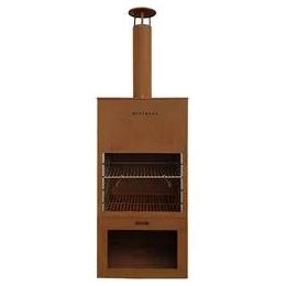 Grillkamin WESTMANN "LG610", braun, B:41cm T:70cm, Grills, BxTxH: 41x70x229 cm