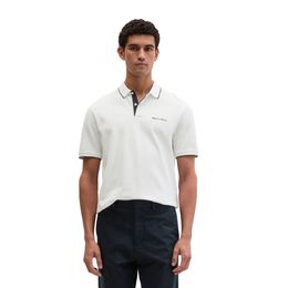 Marc O'Polo Poloshirt MARC O'POLO "aus reiner Bio-Baumwolle", Herren, Gr. S, wei&szlig;, Obermaterial: 100% Baumwolle, unifarben, regular fit, Shirts