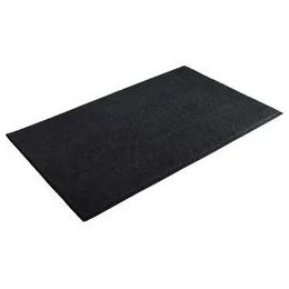 Badematte OTTO HOME "Vanessa, Badvorleger, Badezimmer Teppich" Gr. 1, schwarz, H:10mm, Polyester, Badematten, Badematte, Badteppich, weiche Haptik, unifarben