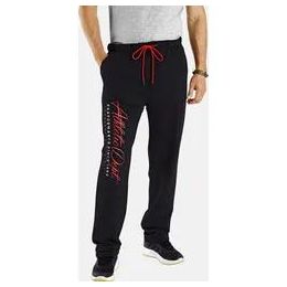 Jogginghose Jan Vanderstorm "Jogginghose BJAN", Herren, Gr. 7XL, schwarz, Obermaterial: 100% Baumwolle CO., comfort fit lang, Hosen Jogginghose
