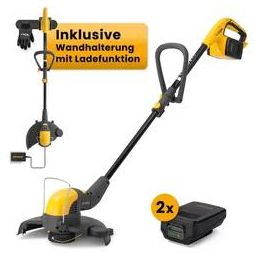 Akku-Rasentrimmer Stiga GARDEN "GT 300e", gelb, Motorsensen