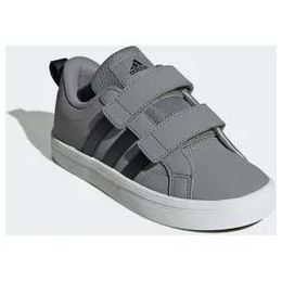 Klettschuh Adidas SPORTSWEAR "VS PACE 2.0 KIDS", Kinder, Gr. 35, schwarz-wei&szlig; (grau three, core schwarz, cloud wei&szlig;), Synthetik, Textil, Schuhe Klettschuh, f&uuml;r Kinder
