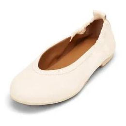 Marc O'Polo Ballerina MARC O'POLO "aus edlem Rindleder", Damen, Gr. 39, m170, Obermaterial: 100% Leder (Rind), unifarben, Schuhe Ballerina