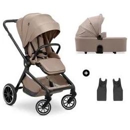 Kombi-Kinderwagen hauck "Move N Care Set", Kinder, braun (mocca), Aluminium, Kunststoff, Polyester, Polyurethan, Kinderwagen, belastbar bis 22 kg