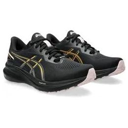 Laufschuh asics "GT-1000 13 Gore-Tex", Damen, Gr. 35,5, orange (schwarz, stadium orange), Synthetik, Textil, Schuhe Laufschuh, f&uuml;r mehr Stabilit&auml;t, wasserdicht