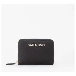 Geldb&ouml;rse Valentino BAGS "ALEXIA", Damen, schwarz (nero), Lederimitat, Kleinlederwaren, Damen Geldbeutel, Portemonnaie mit Logoschriftzug