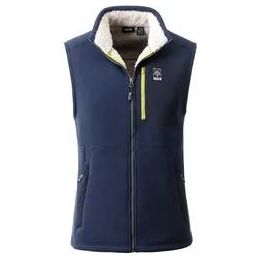 Fleeceweste LPO "Ravin", Herren, Gr. S, blau (navy), 100% Polyester, regular fit, Westen Fleeceweste, mit Langhaarfleece