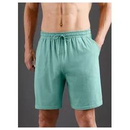 w&auml;schepur Schlafshorts W&Auml;SCHEPUR, Herren, Gr. 52/54, Normalgr&ouml;&szlig;en, gr&uuml;n (salbei), 100% Baumwolle, unifarben, Hosen