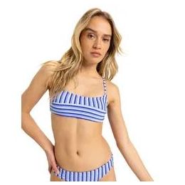 Bandeau-Bikini-Top Roxy "Party Wave", Damen, Gr. XS, Cup B, lila, Obermaterial: 95% Microfaser, 5% Elasthan;, Bikini-Oberteile
