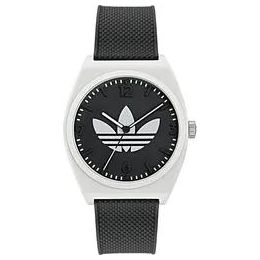 Quarzuhr Adidas ORIGINALS "PROJECT TWO", schwarz (schwarz, schwarz), Armbanduhren, Damen, Quarzuhr, Armbanduhr, Damenuhr, Herrenuhr