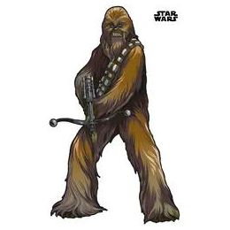 Vliestapete Komar "Selbstklebende Vlies - Star Wars XXL Chewbacca - Gr&ouml;&szlig;e 127 x 200 cm", braun (braun, schwarz, wei&szlig;), B:127m L:200m, Vlies, Tapeten, Kinderzimmer