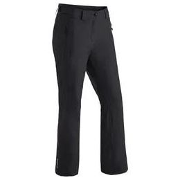 Skihose Maier Sports "Ronka 2.1", Damen, Gr. 46, Normalgr&ouml;&szlig;en, schwarz, 100% Polyester, Hosen Skihose, Damen Schneehose, wind- und wasserdicht, 2 RV-Taschen, Regular Fit