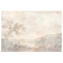 Livingwalls Fototapete LIVING WALLS "Walls by Patel Romantic River", beige, B:4m L:2,7m, Vlies, Tapeten, Vlies, Wand