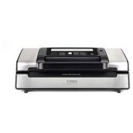 Caso Design CASO Vakuumierer "1409 FastVAC500", silber (schwarz, silberfarben), B:40cm H:11cm T:21,5cm, Vakuumierer, mit 2 Folienrollen zum sofortigen Ausprobieren