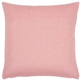 Dekokissen Pad "Cane", pink, unifarben, B:50cm L:50cm, Baumwolle, Dekokissen_Sitzkissen_Kissenh&uuml;llen, einzigartiges Design, Kissenh&uuml;lle ohne F&uuml;llung, 1 St&uuml;ck