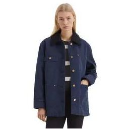 Marc O'Polo Outdoorjacke MARC O'POLO "mit abnehmbarem Kragen", Damen, Gr. 36, m873, Obermaterial: 100% Baumwolle, unifarben, relaxed fit, Manschette, Jacken Outdoorjacke
