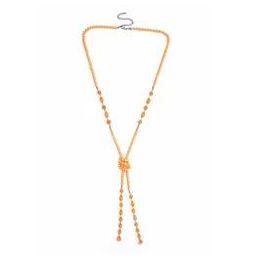 Lange Kette "Heather", Damen, Gr. onesize, Glas, orange, Collezione Alessandro, Basic, Halsketten, mit Glasperlen