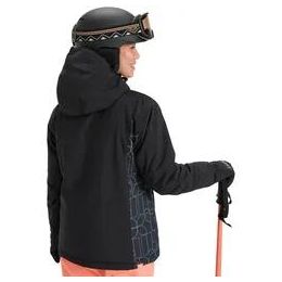 Snowboardjacke Roxy "Galaxy 10K", Damen, Gr. M, schwarz bobby line, Obermaterial: 100% Microfaser;, Jacken Snowboardjacke