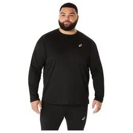 Laufshirt asics "asics CORE LS TOP", Herren, Gr. S, schwarz (performance schwarz), Obermaterial: 100% Polyester, Shirts Laufshirt