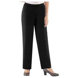 Schlupfhose Classic Basics, Damen, Gr. 215, Extrakurzgr&ouml;&szlig;en, schwarz, 52% Polyester, 48% Viskose, unifarben, lang, Hosen Schlupfhose