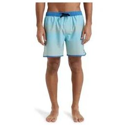 Boardshorts Quiksilver "Surfsilk Scallop 16", Herren, Gr. S, aquifer tijuana, Obermaterial: 92% Microfaser, 8% Elasthan;, Hosen