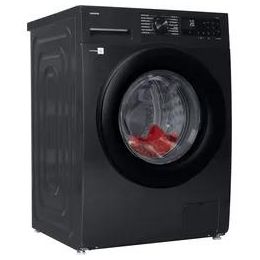 Samsung Waschmaschine "WW1EFG5U34A", Energieeffizienz: A (A-G), schwarz, B:60cm H:85cm T:55cm, Waschmaschinen, AI EcobubbleTM - Effizient und schonend waschen, Topseller