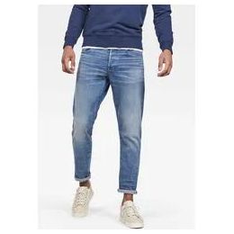 G-Star Raw Regular-fit-Jeans G-STAR "3301 Straight Tapered", Herren, Gr. 34, L&auml;nge 30, blau (worn in azure), Denim/Jeans, Obermaterial: 99% Baumwolle, 1% Elasthan, normal normal, Jeans