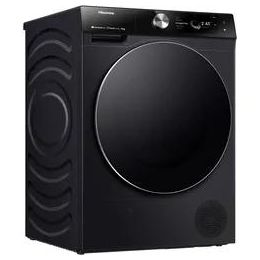 HISENSE W&auml;rmepumpentrockner "DH7S107BW", Energieeffizienz: C (A-G), schwarz, B:59,5cm H:84,5cm T:64cm, Trockner, Dynamisches TFT-Touch-Display