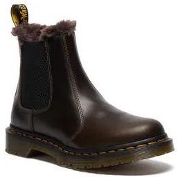 Chelseaboots Dr. Martens "2976 Leonore", Damen, Gr. 40, schwarz, Leder, unifarben, Schuhe Chelseaboots, Winterboots, Stiefelette in schmaler Form