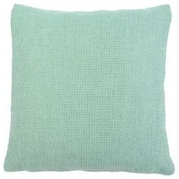 G&ouml;zze Dekokissen G&Ouml;ZZE "Dallas", gr&uuml;n (mint, unifarben), B:40cm L:40cm, Obermaterial: 100% Polyester, Dekokissen_Sitzkissen_Kissenh&uuml;llen, in vielen Farben