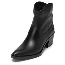 Marc O'Polo Stiefel MARC O'POLO "aus softem Rindleder", Damen, Gr. 39, schwarz (m990), Obermaterial: 100% Leder (Rind), unifarben, Schuhe Stiefel