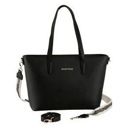 Shopper Valentino BAGS "ZERO RE", Damen, Gr. B/H/T: 35cm x 28cm x 10cm, schwarz, Lederimitat, unifarben, Taschen Shopper, Henkeltasche Schultertasche Umh&auml;ngetasche